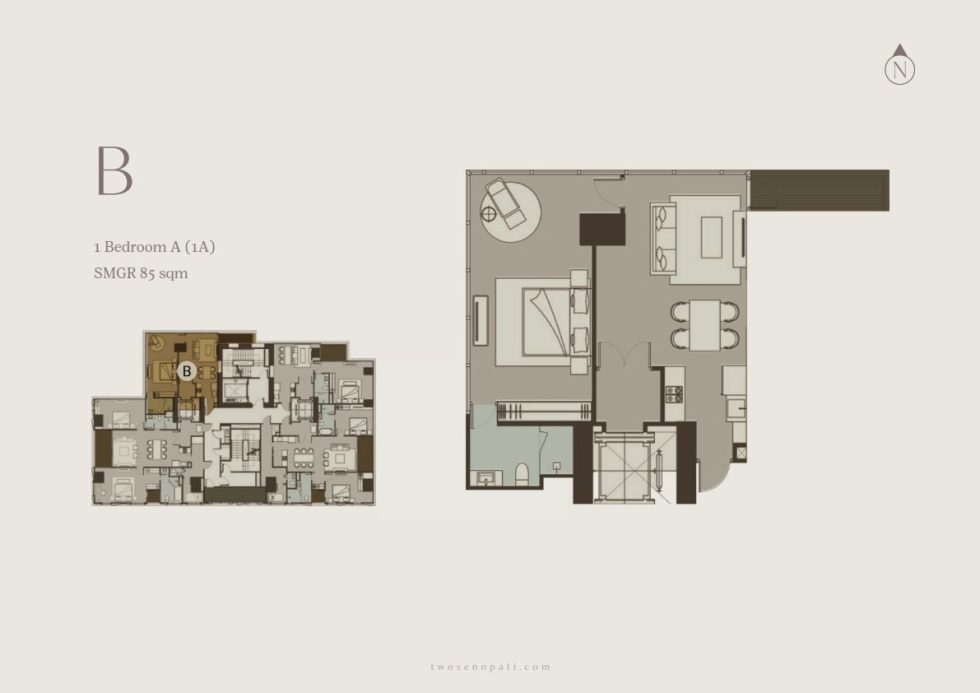 Two Senopati Apartment at SCBD Jakarta | Apartemen Premium di Pusat ...